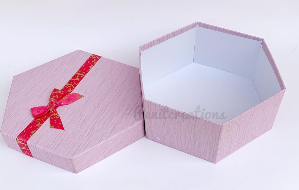 Hexagonal box - Penitcreations