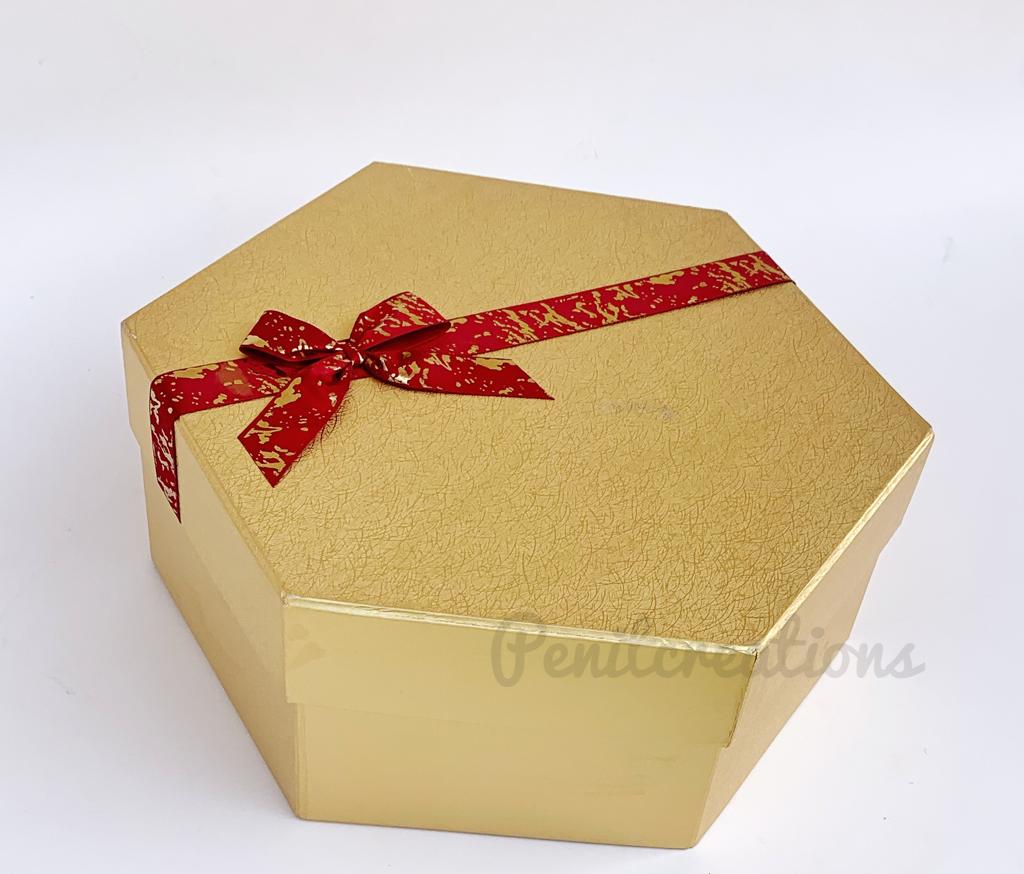 Hexagonal box - Penitcreations